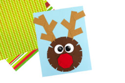 Paper Reindeer Craft - Fireflies and Mud Pies