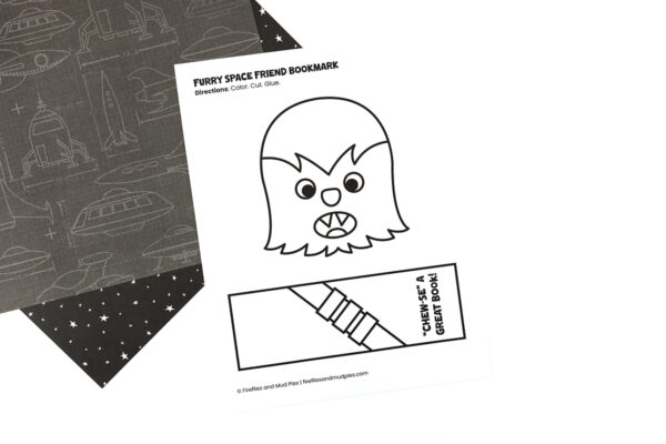 May the Fourth Bookmark Craft - Fireflies and Mud Pies